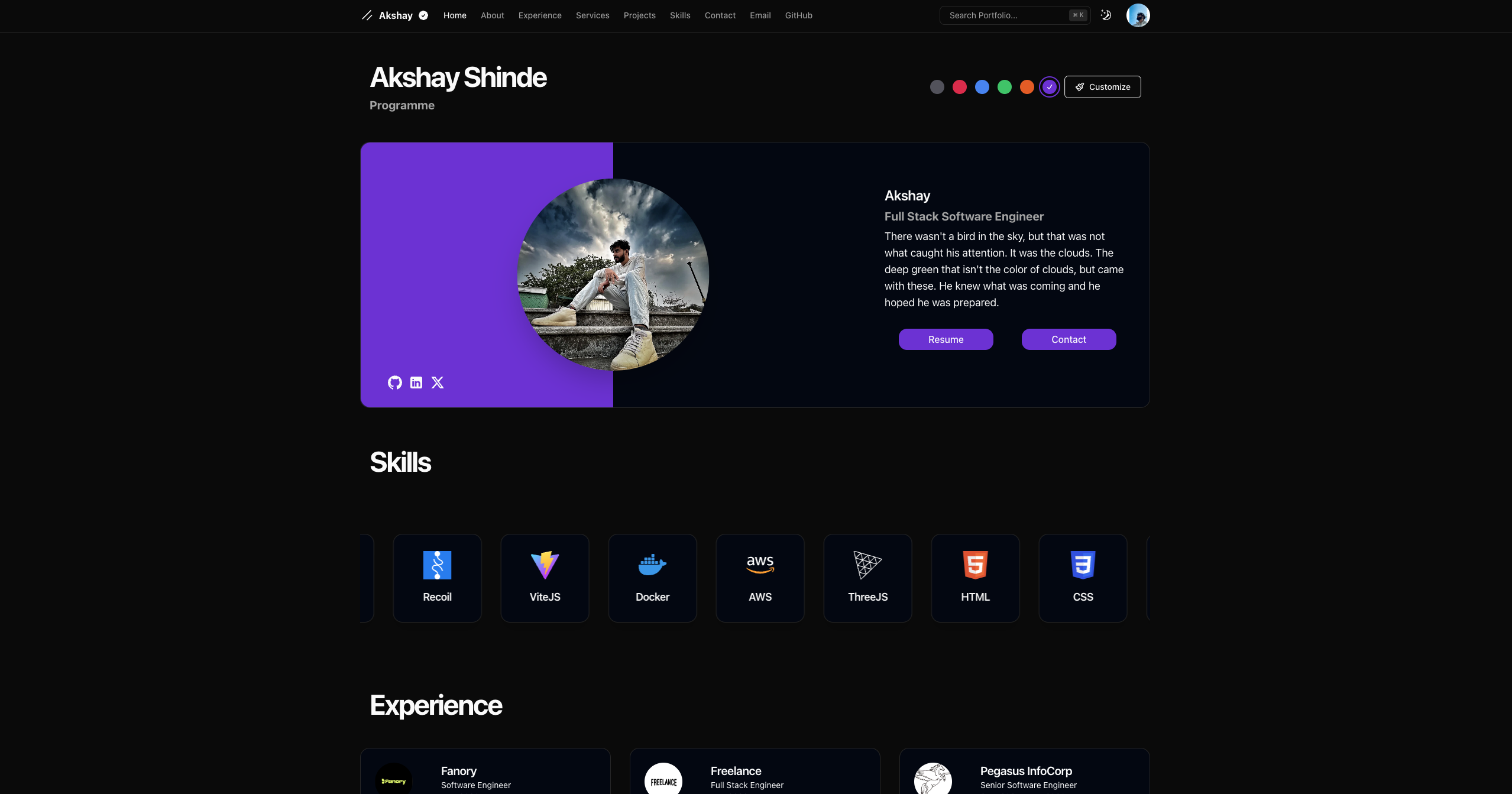 Akshay's Portfolio